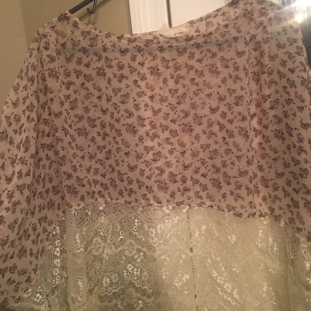 Very Cute Sheer Top - Gem